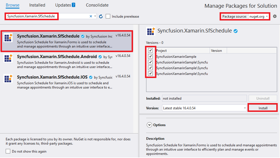 Getting Started With Xamarin Scheduler Control Syncfusion 2092